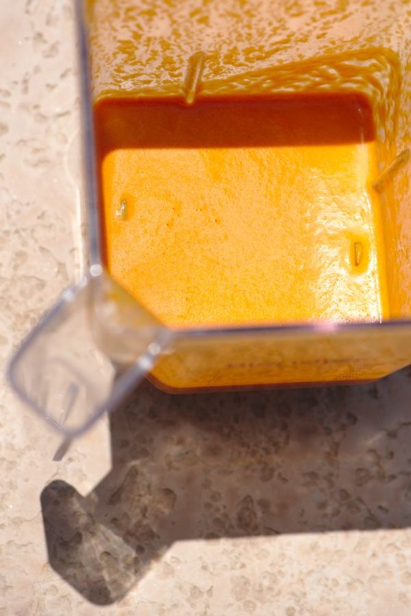 Roasted Red Pepper Coulis | The Frayed Apron