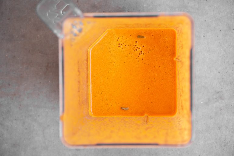 Roasted Red Pepper Coulis | The Frayed Apron