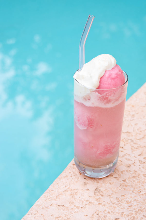 Rhubarb Lime Italian Soda | The Frayed Apron