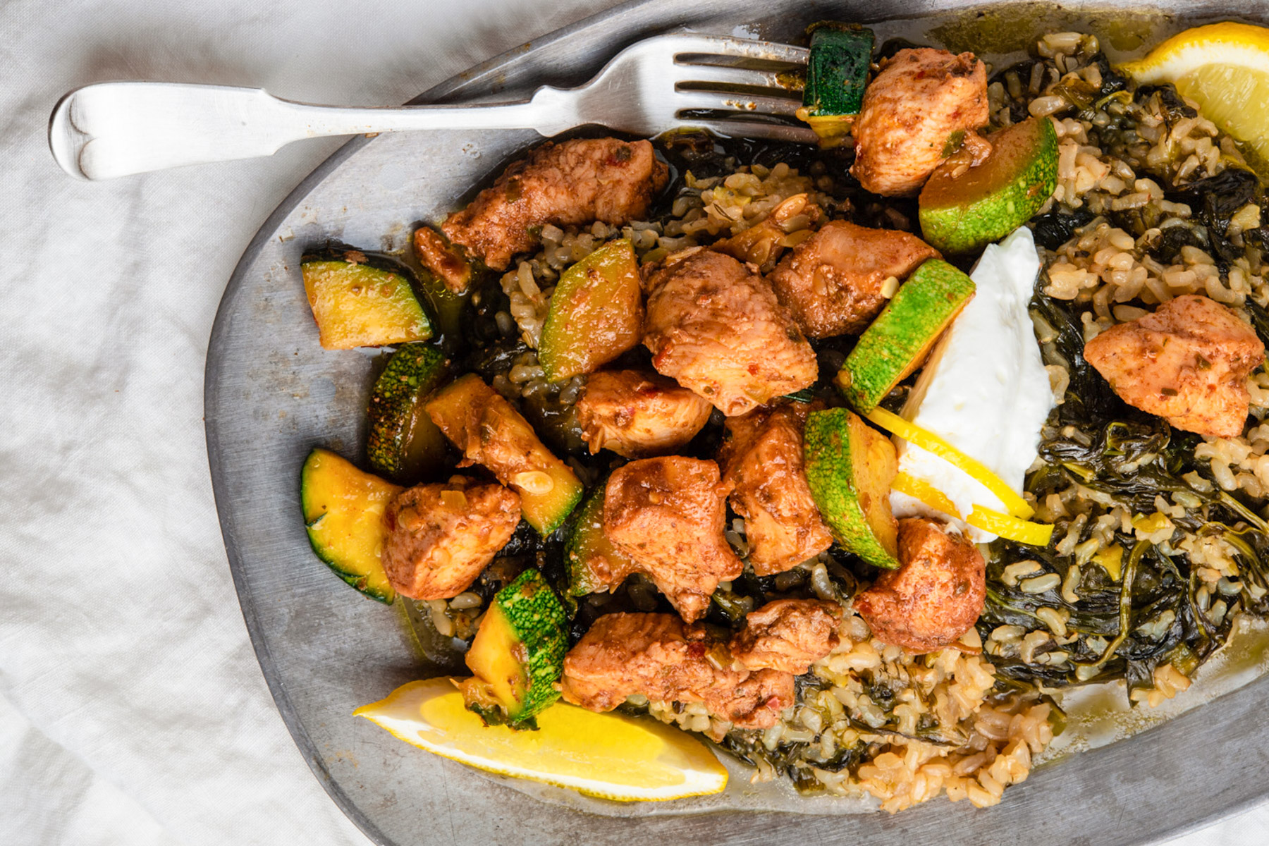 Chinese Jade Red Chicken | The Frayed Apron