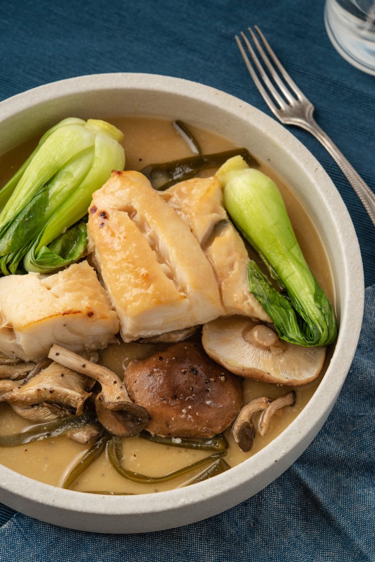 Easy Miso Cod with Mushrooms | The Frayed Apron