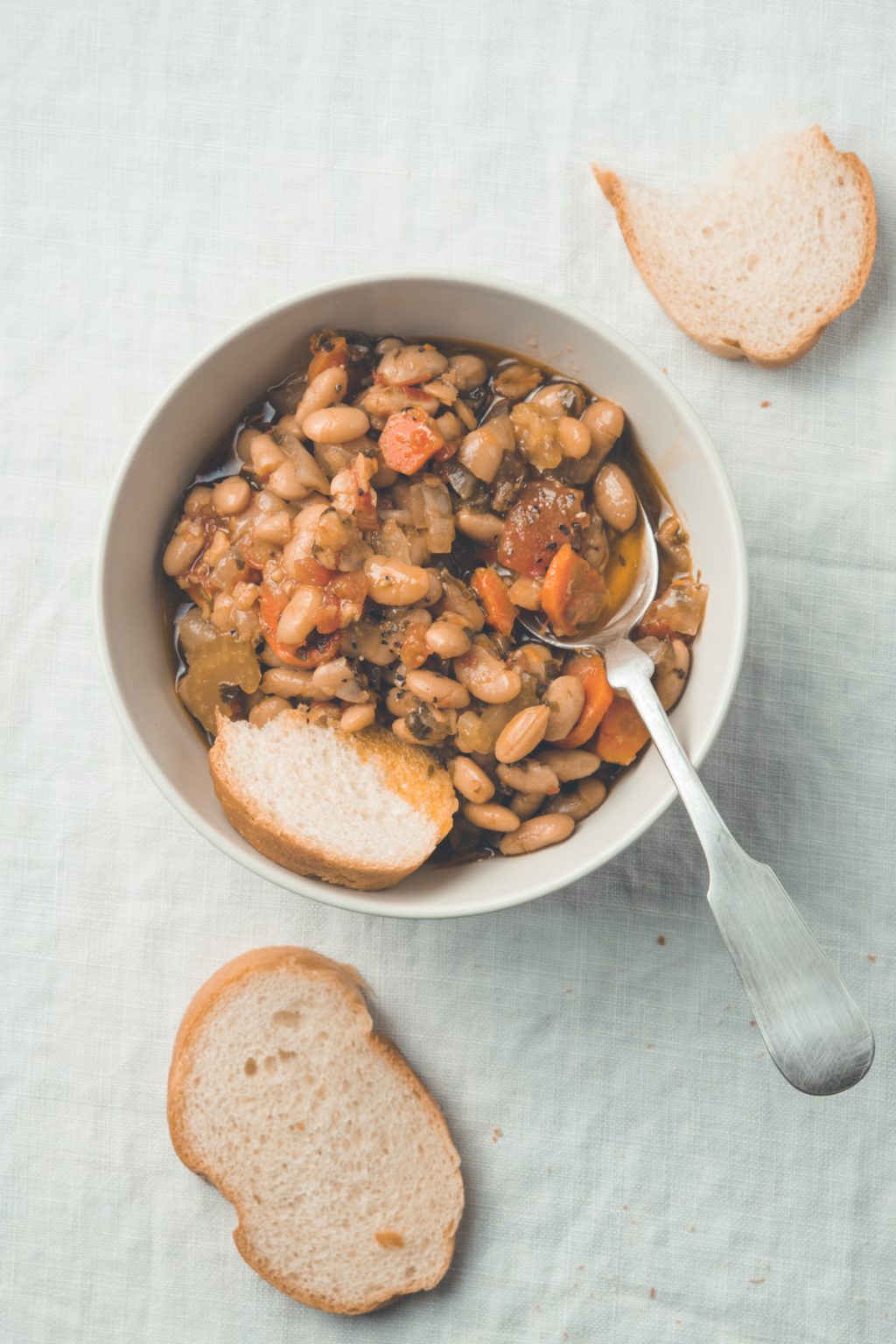 Crockpot Great Northern Beans | The Frayed Apron