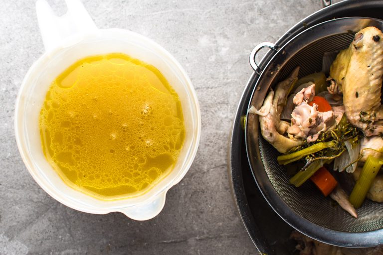 Easy Chicken Wing Stock | The Frayed Apron