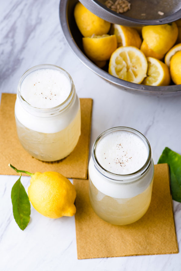 Homemade Salted Lemon Sodas | The Frayed Apron