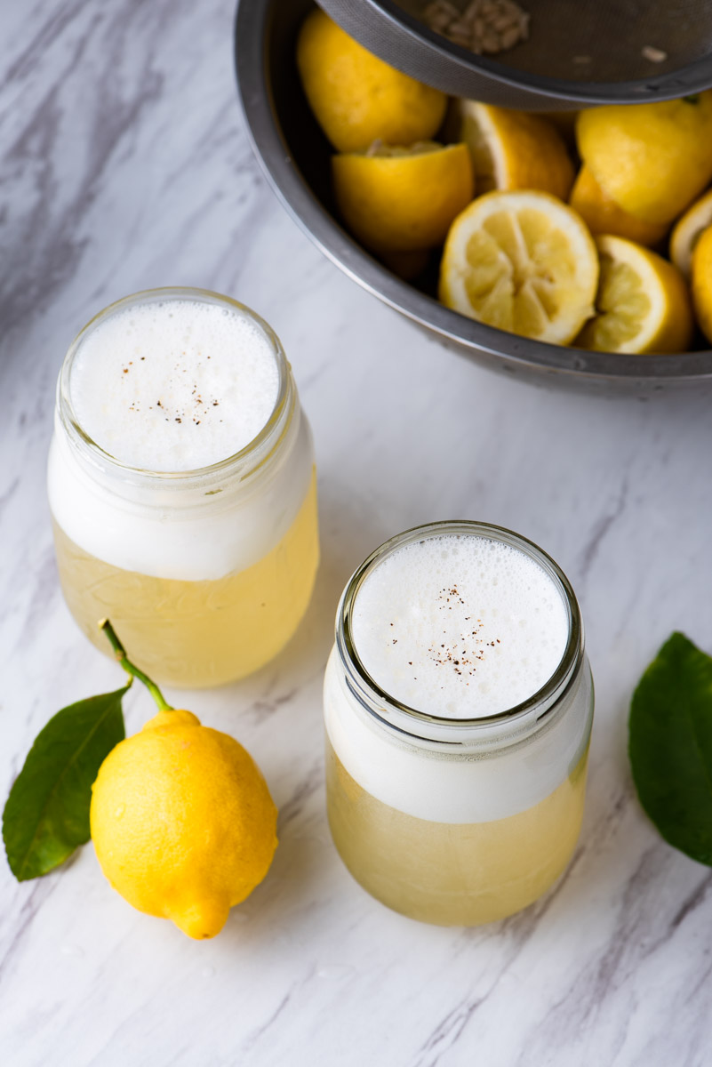 Homemade Salted Lemon Sodas | The Frayed Apron