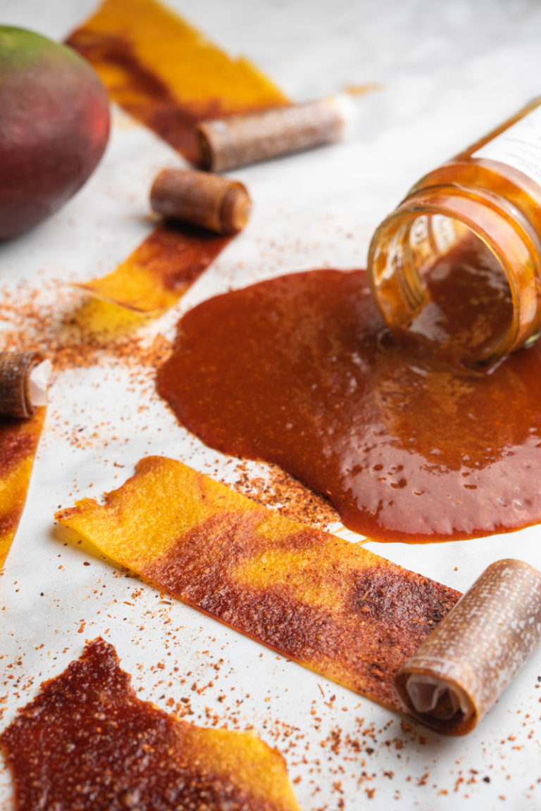 Fun Mango Chamoy Fruit Roll Ups | The Frayed Apron