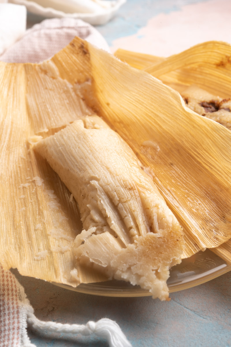 Red Chile Beef Tamales | The Frayed Apron