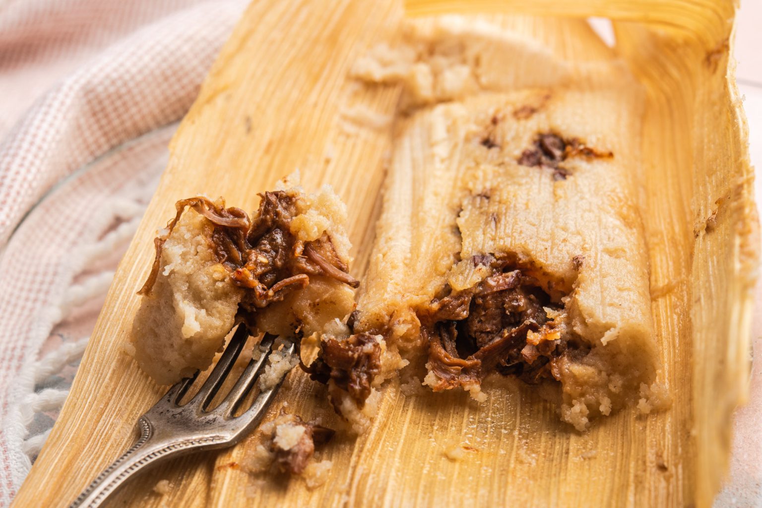 Red Chile Beef Tamales | The Frayed Apron