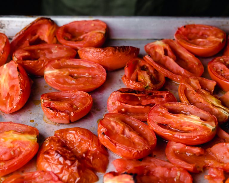Roasted Roma Tomato Sauce | The Frayed Apron