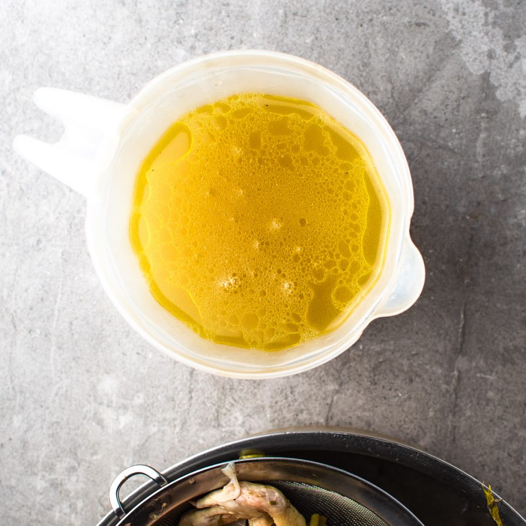 Easy Chicken Wing Stock | The Frayed Apron
