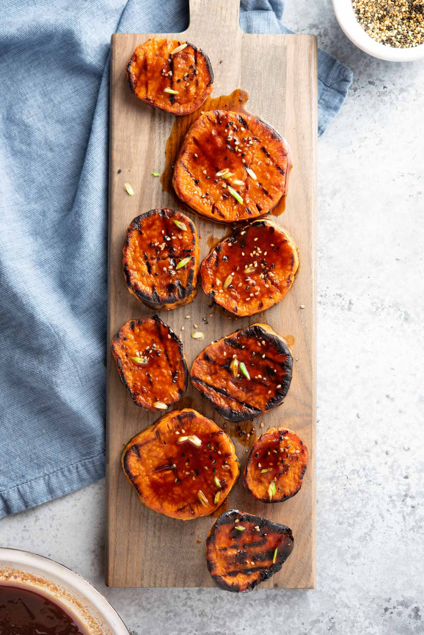 Firecracker Chili Glazed Yams | The Frayed Apron