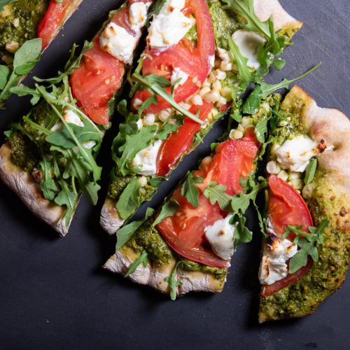 Grilled Summer Flatbread | The Frayed Apron