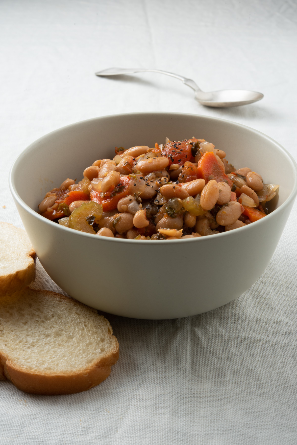 Crockpot Great Northern Beans | The Frayed Apron