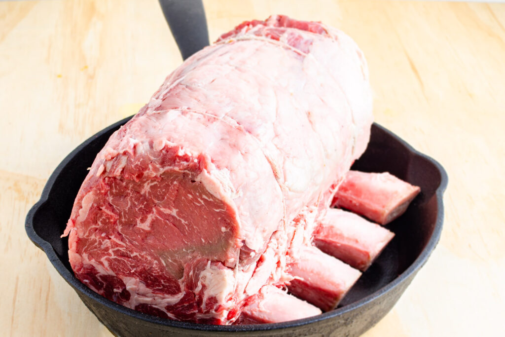 Reverse Sear Prime Rib Roast (Standing Rib Roast) | The Frayed Apron