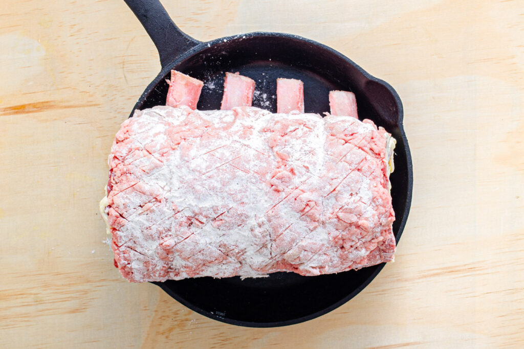 Reverse Sear Prime Rib Roast (Standing Rib Roast) | The Frayed Apron