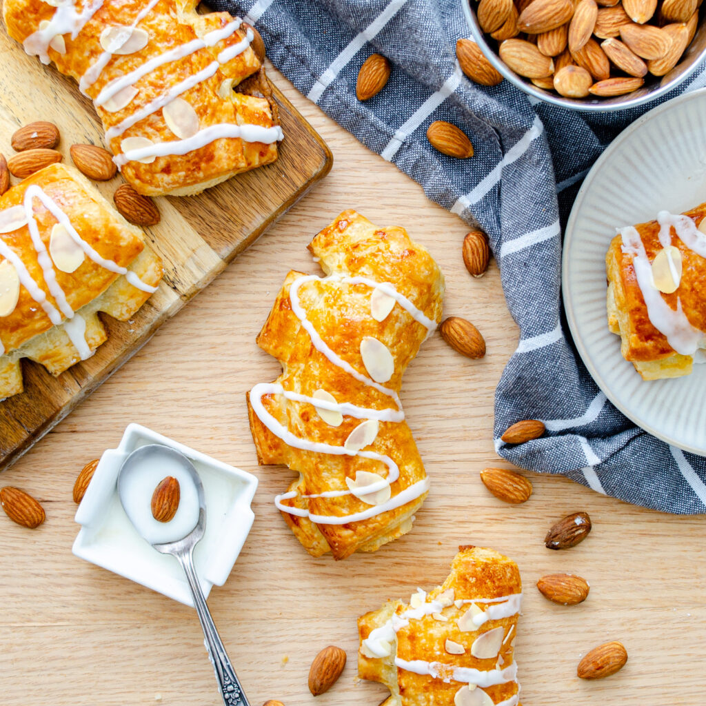 Traditional Almond Bear Claws | The Frayed Apron
