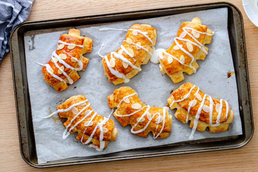 Traditional Almond Bear Claws | The Frayed Apron