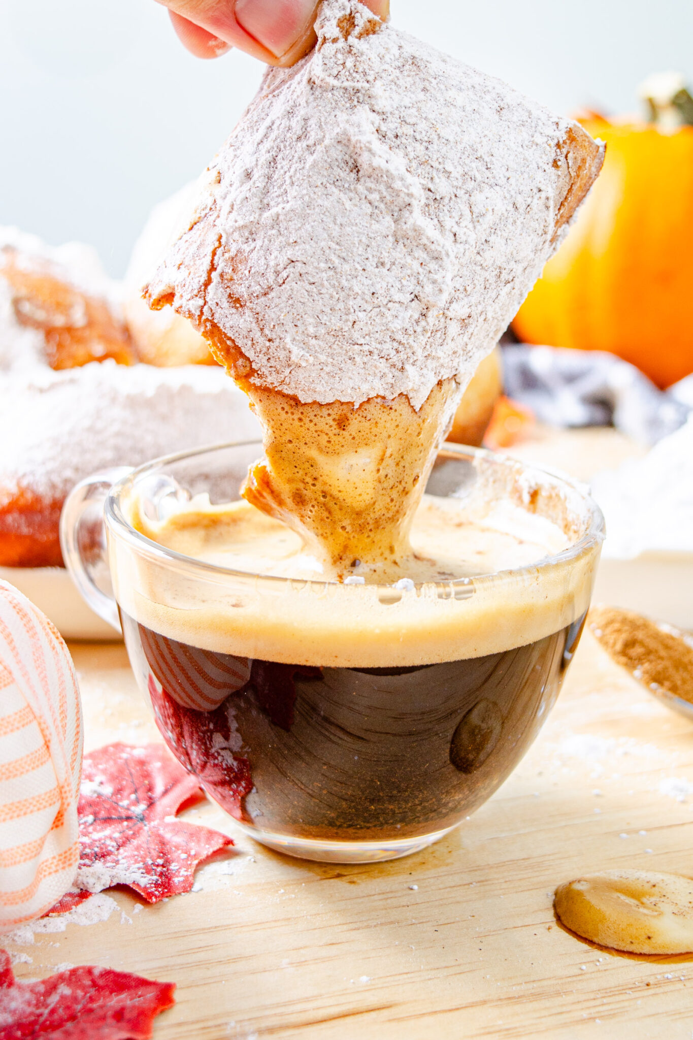 New Orleans-Style Beignets Recipe {with Pumpkin Pie Spice} | The Frayed ...