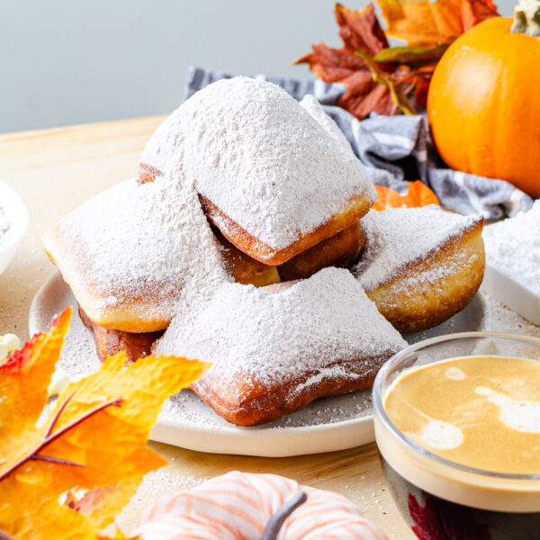 New Orleans-Style Beignets Recipe {with Pumpkin Pie Spice} | The Frayed ...