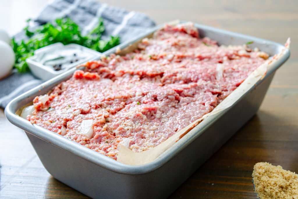 Unbelievably Juicy Meatloaf with Brown Sugar Tomato Glaze | The Frayed ...