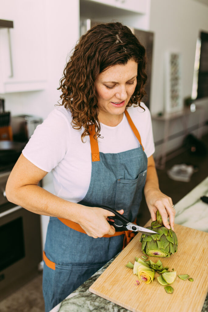 Stuffed Artichokes (Gluten-Free, Vegan) | The Frayed Apron