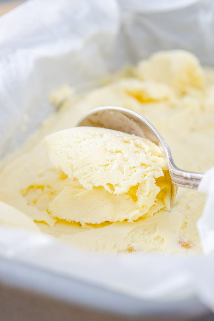 Fresh Ginger Ice Cream | The Frayed Apron