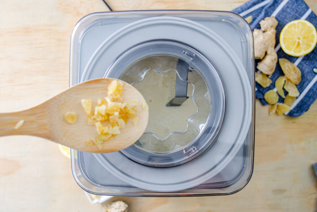 Fresh Ginger Ice Cream | The Frayed Apron
