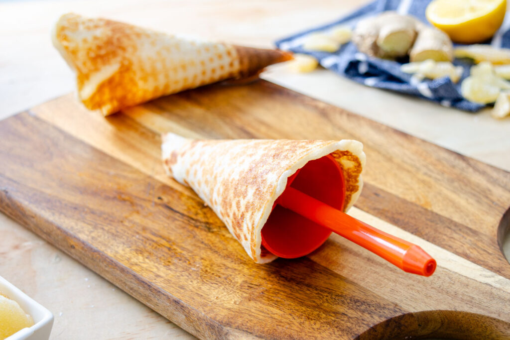 Homemade Gluten-Free Waffle Cones | The Frayed Apron